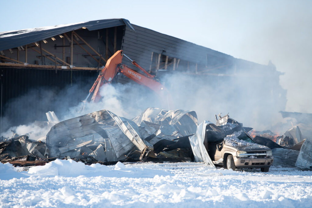 Fire wipes out three of five bays in Arcola oilfield shop; but an ...