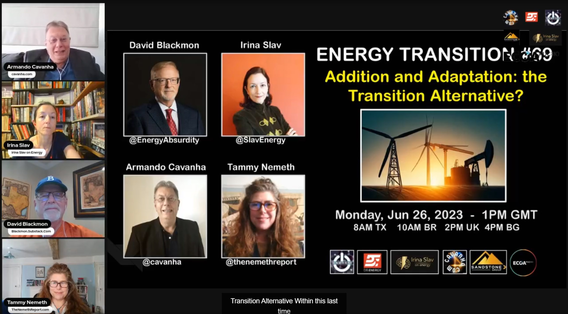 Energy Transition Podcast, Episode 69: Addition and Adaptation: The ...