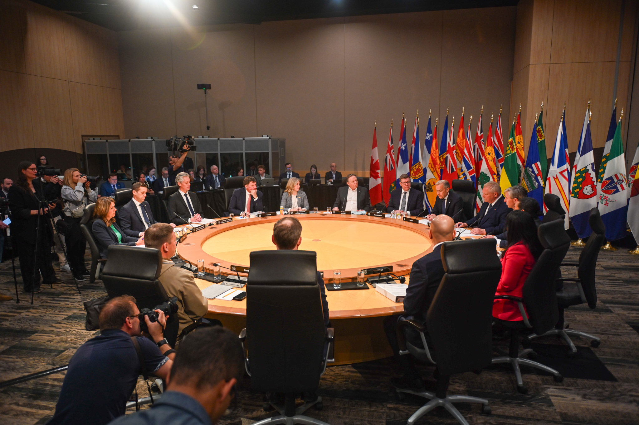 Premiers heap praise on meeting with Carney, but no specific projects ...